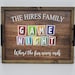 Game Night Tray - Game Storage - Gift Box - Personalized Tray- Family ...