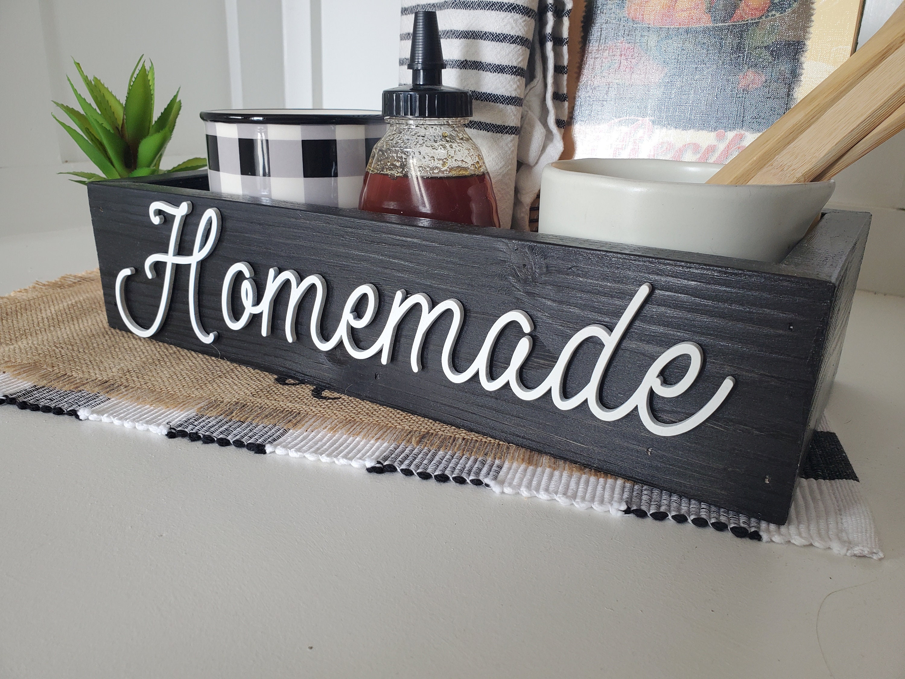 Homemade Homemade Sign Farmhouse Decor Party Decor | Etsy