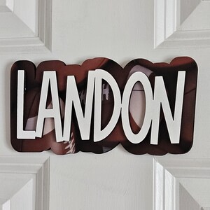 Personalized Kids Door Sign | Kids Door Name Sign | Personalized ...