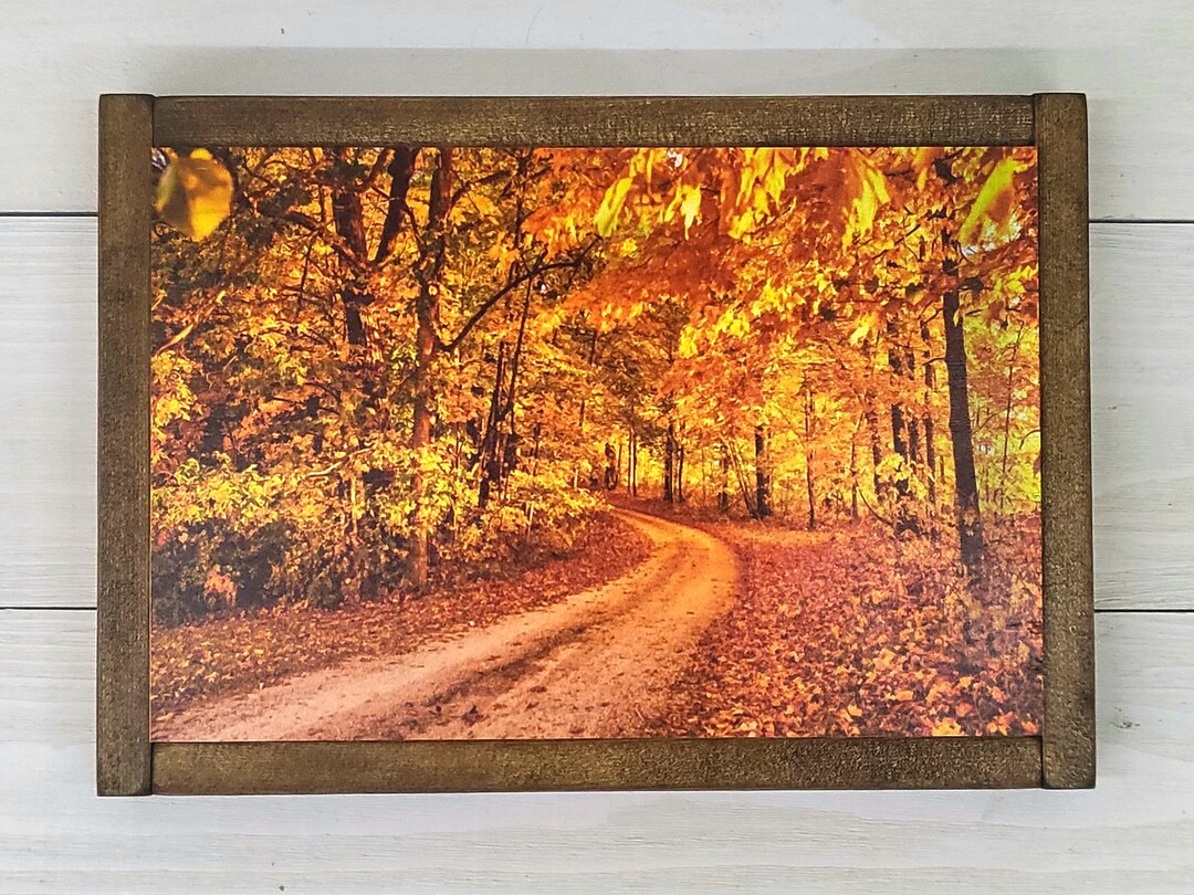 Fall Windy Road Sign, Fall Primitive Wall Decor, Modern Farmhouse Fall ...