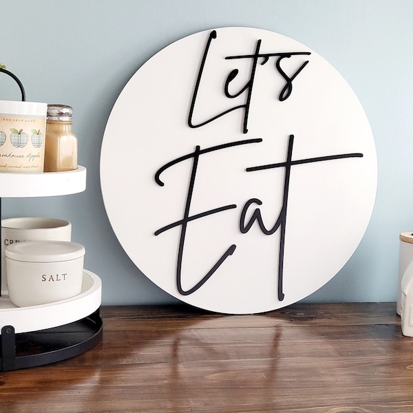 Eat Sign - Etsy