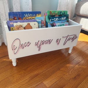 Just One More Story Book Bin - Book Storage - Books - Toy Storage ...