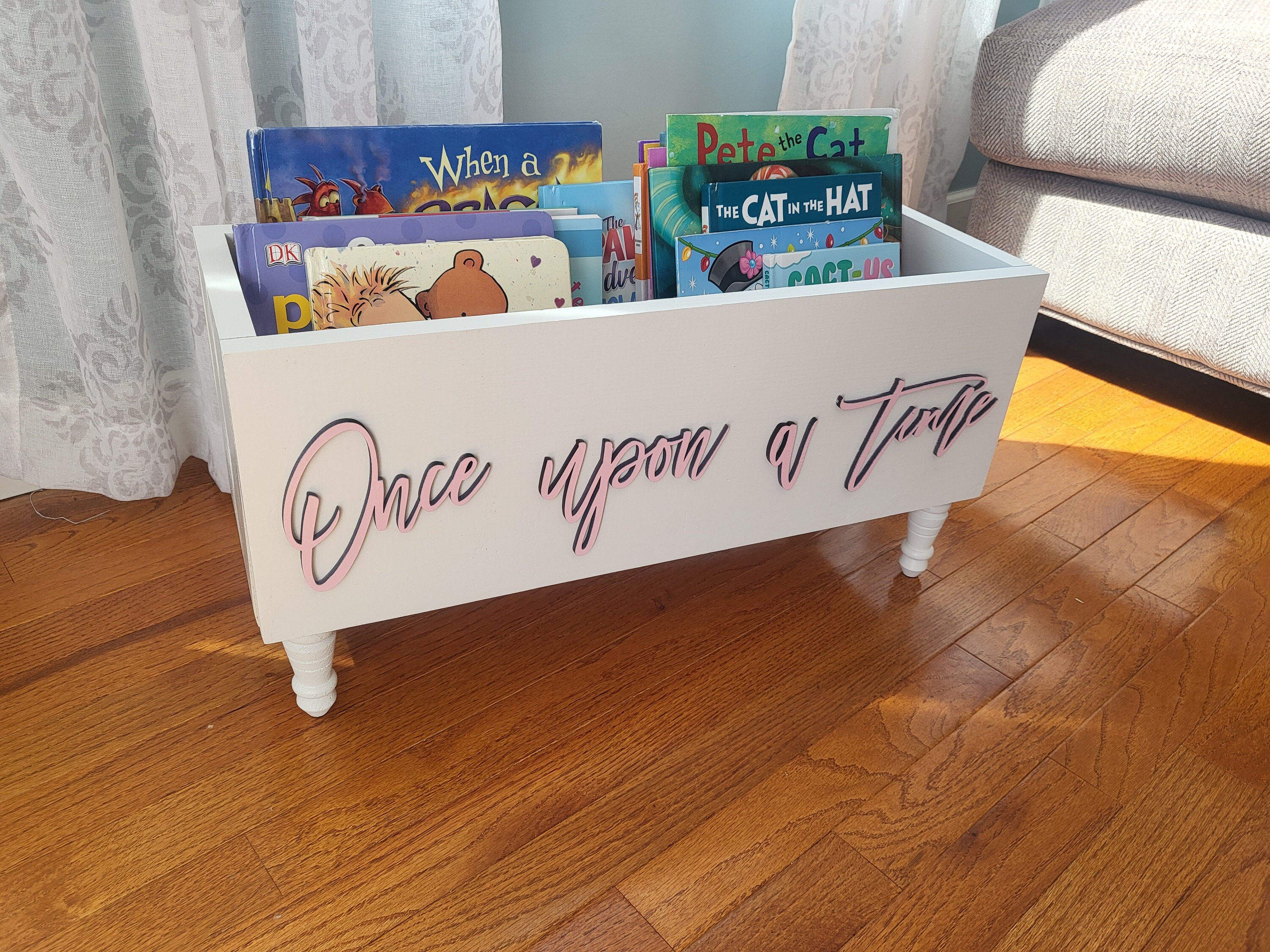 Just One More Story Book Bin - Book Storage - Books - Toy Storage ...