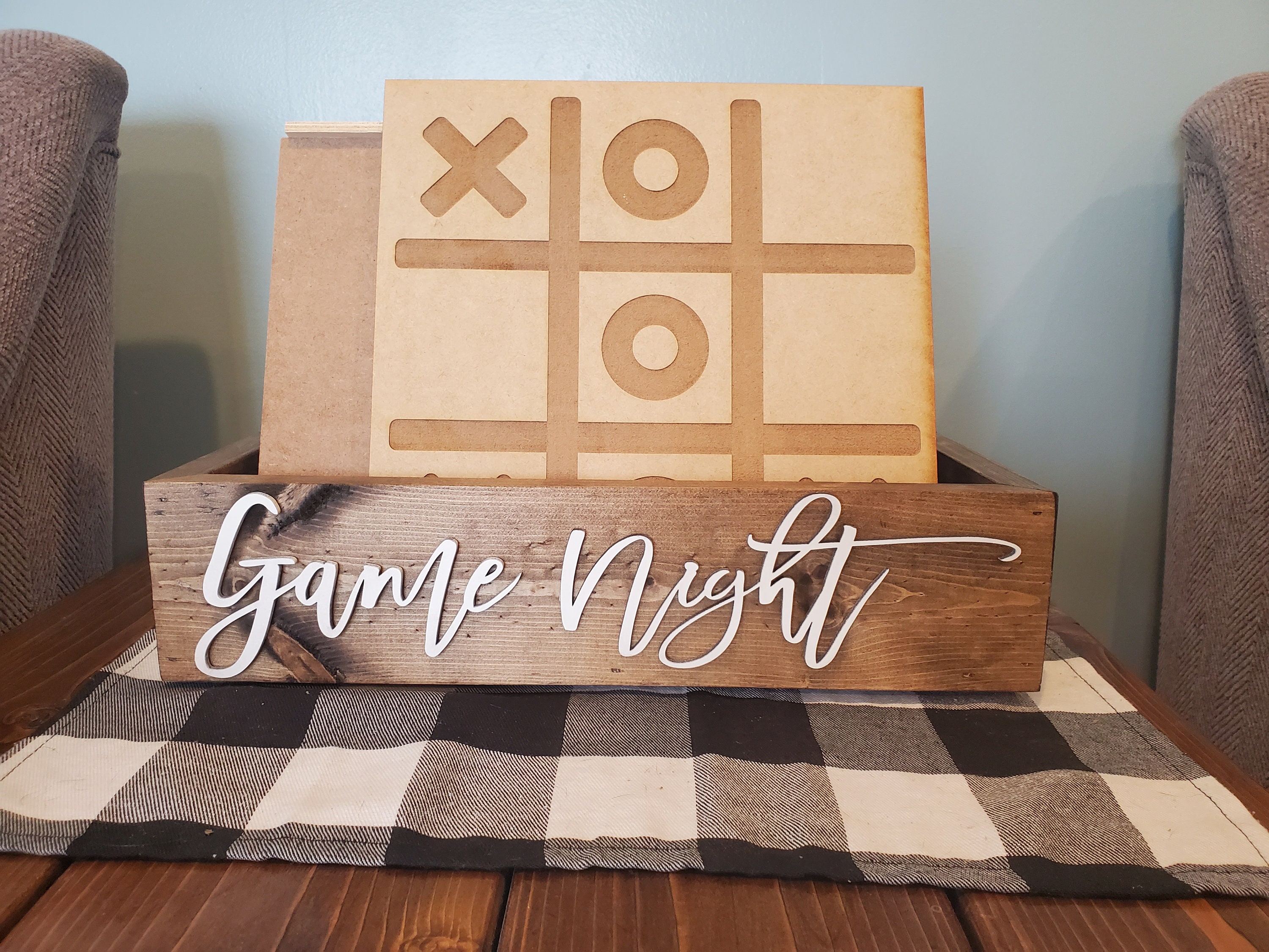 3D Game Night Box Game Storage Box Gift Box Family Night - Etsy
