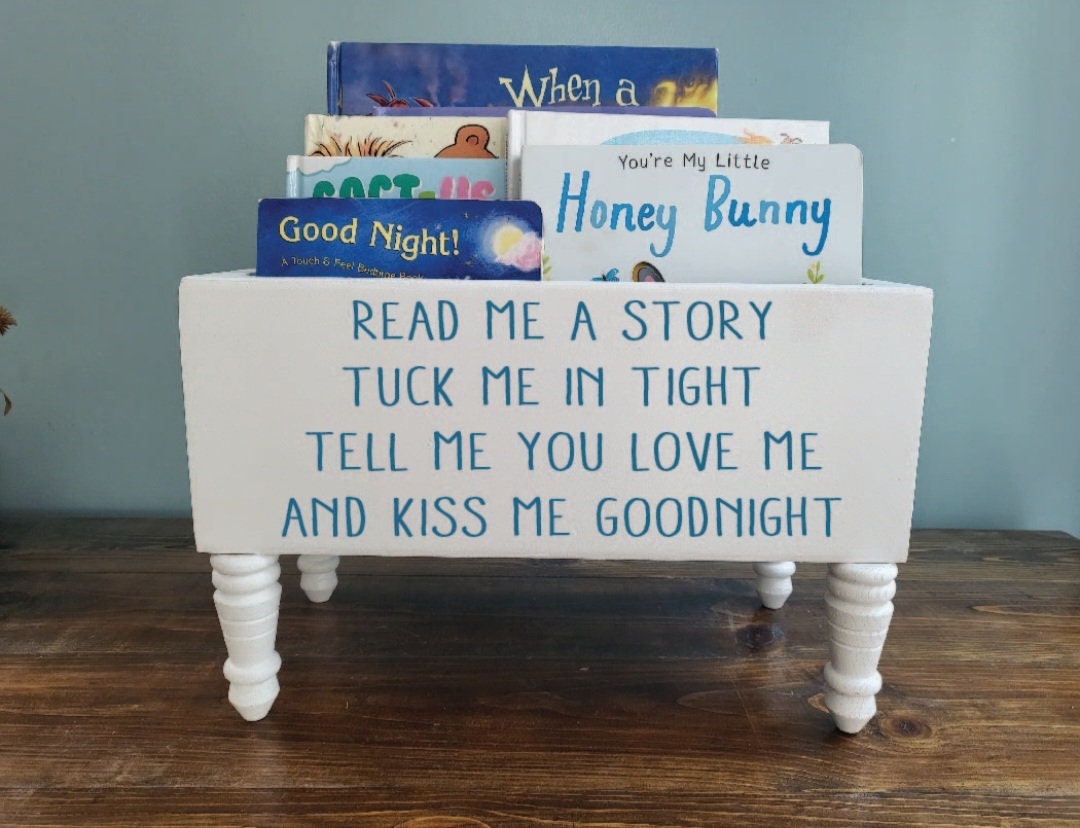Read Me a Story, Tuck Me in Tight Book Bin - Book Storage - Books - Toy ...