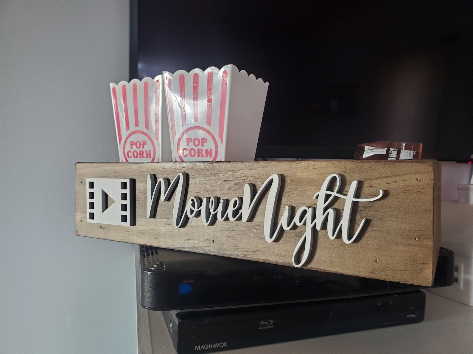3D Movie Night Box Movie Box Candy Station Candy Bar | Etsy