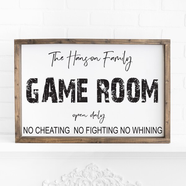 Farmhouse Game Room - Etsy
