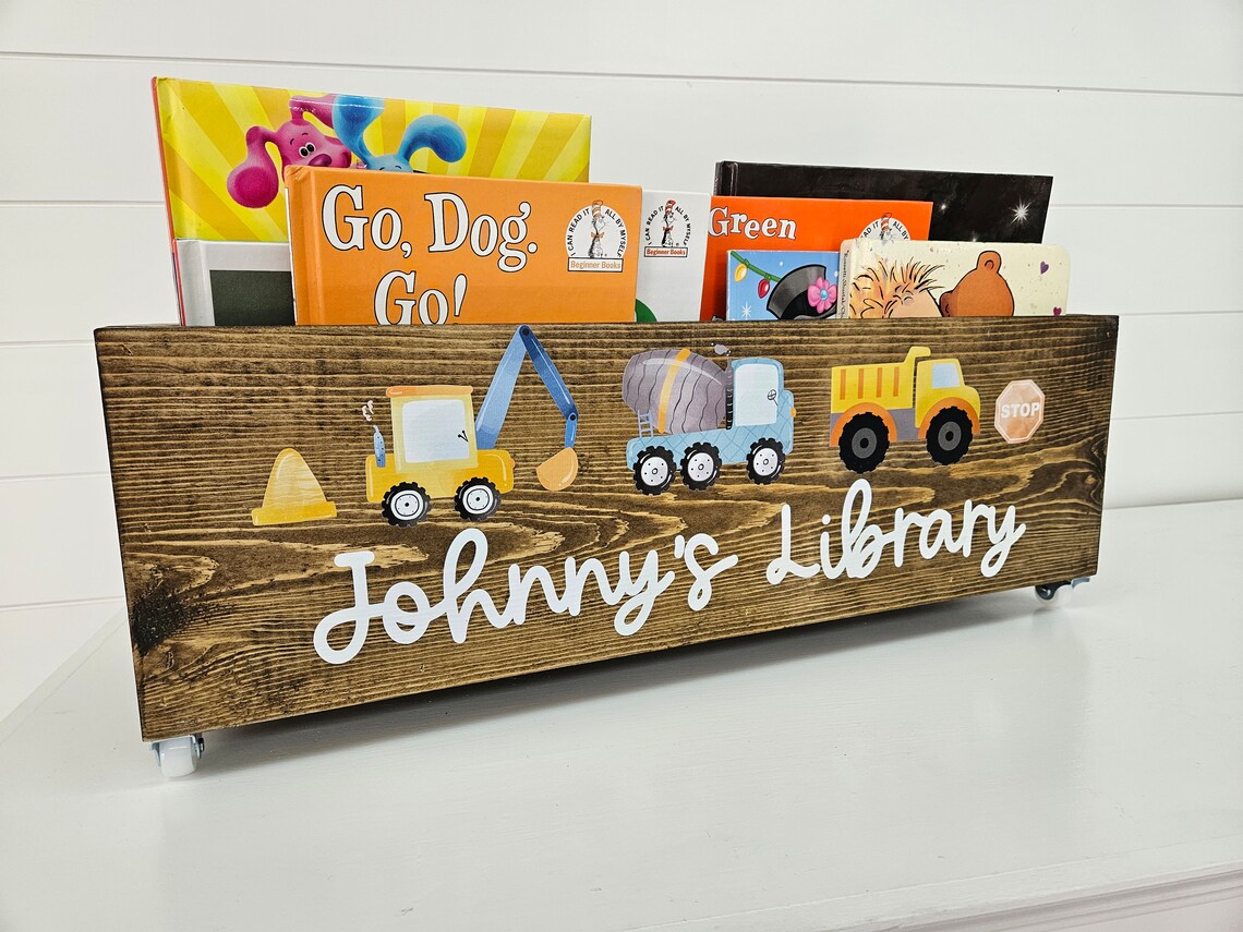 Personalized Book Box, Baby Shower Gift, Baby Boy Gift, Baby Girl Gift ...