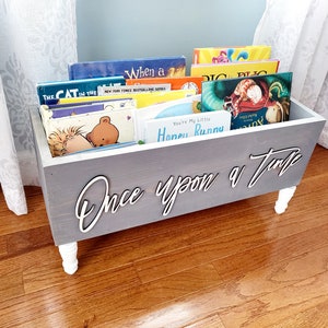 Just One More Story Book Bin - Book Storage - Books - Toy Storage ...