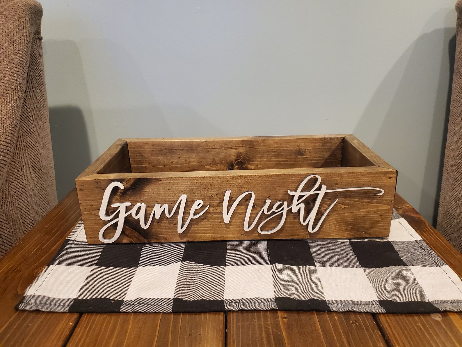 3D Game Night Box Game Storage Box Gift Box Family Night | Etsy