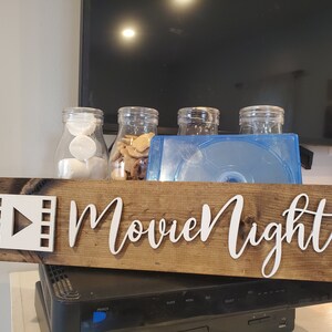 3D Movie Night box Movie box Candy station Candy Bar | Etsy