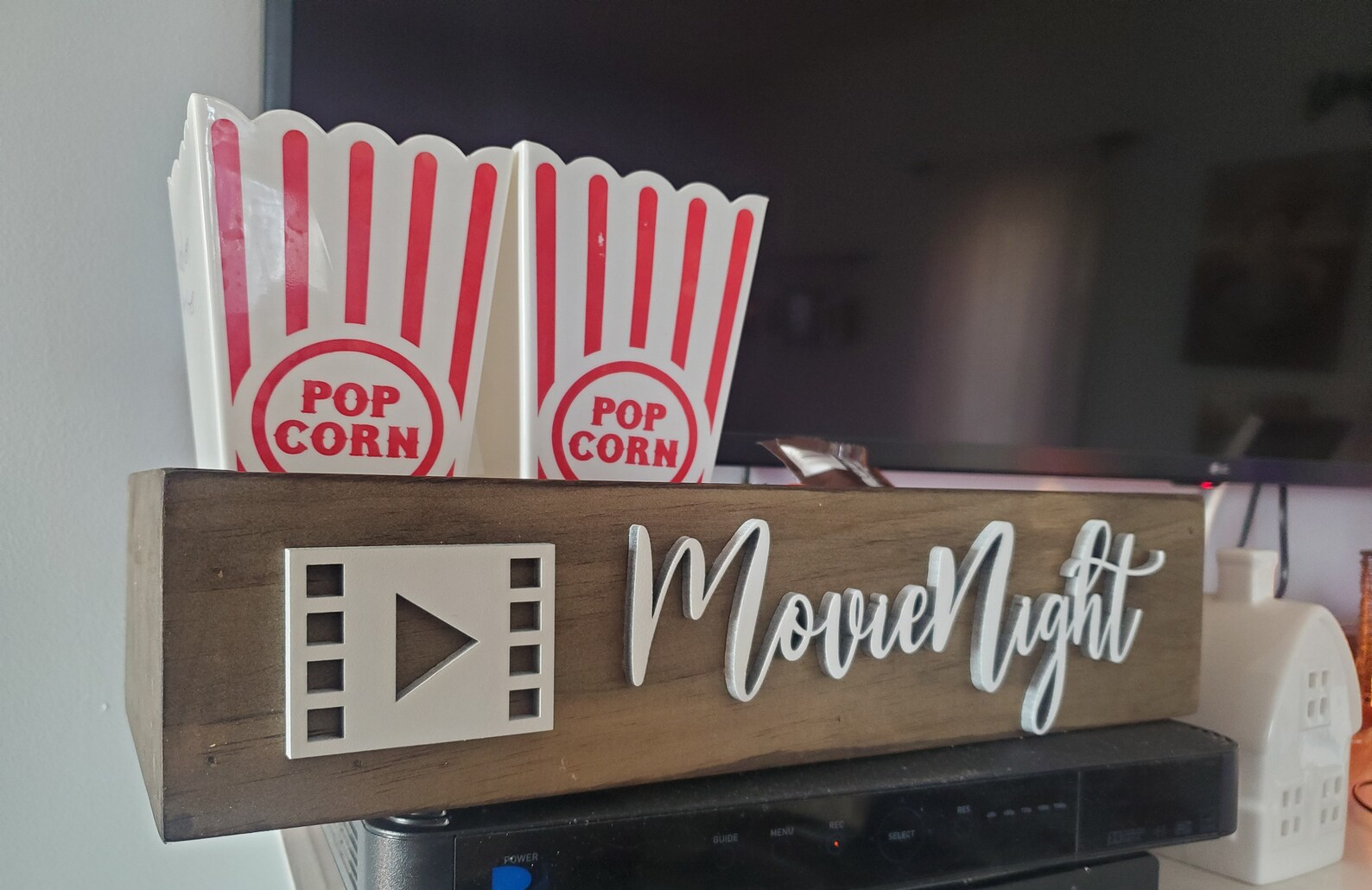 3D Movie Night Box Movie Box Candy Station Candy Bar | Etsy
