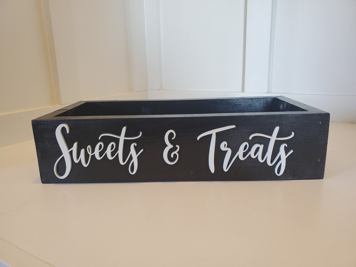 3D Sweets & Treats Box Snack Tray Party Box Kitchen - Etsy