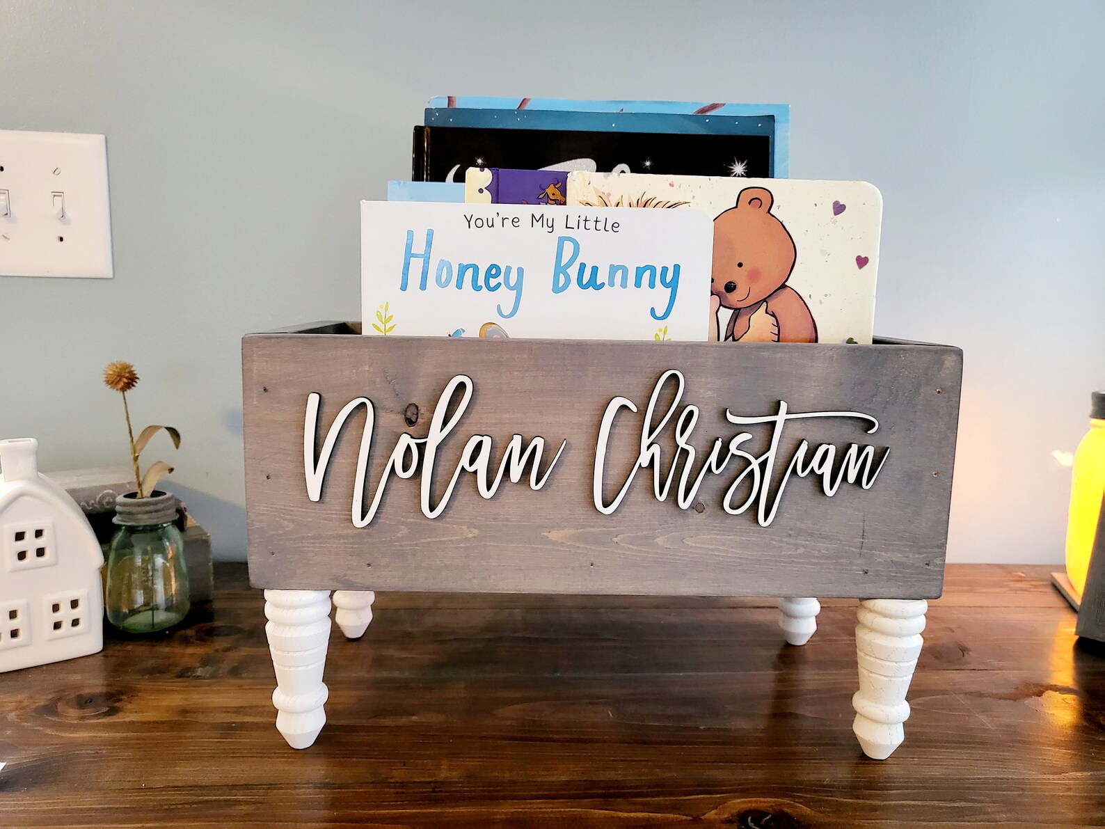 Personalized 3d Book Library Box Book Box Book Storage - Etsy