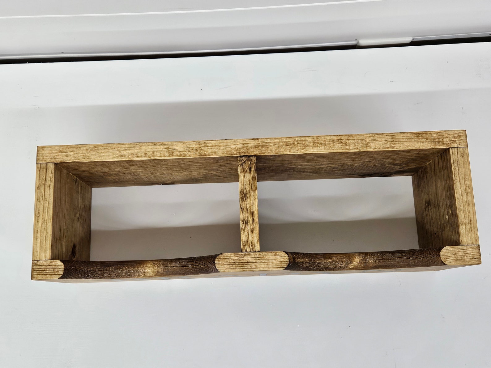 Double Wooden Hat Box, Wood Hat Box, Baseball Hat Holder, Hat Organizer ...