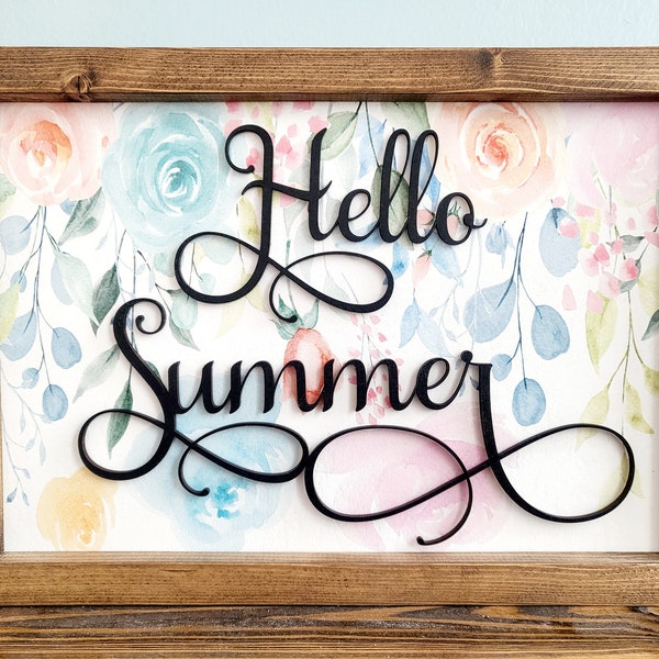Summer Signs - Etsy