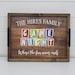 Game Night Tray Game Storage Gift Box Personalized Tray Family Night ...