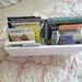 Personalized Book Storage Box - Baby Shower Gift - Book Box - Book ...