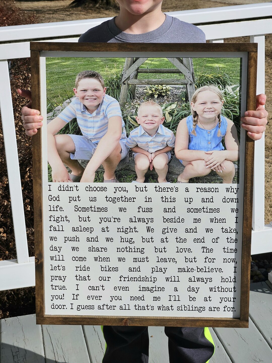 Sibling Poem Sign, Siblings Poem, Shared Room Decor, Kids, Kids Wall ...