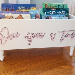 Just One More Story Book Bin - Book Storage - Books - Toy Storage ...