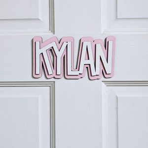 Kids Door Sign Name Sign for Door Nursery Door Sign Kids Room Sign ...