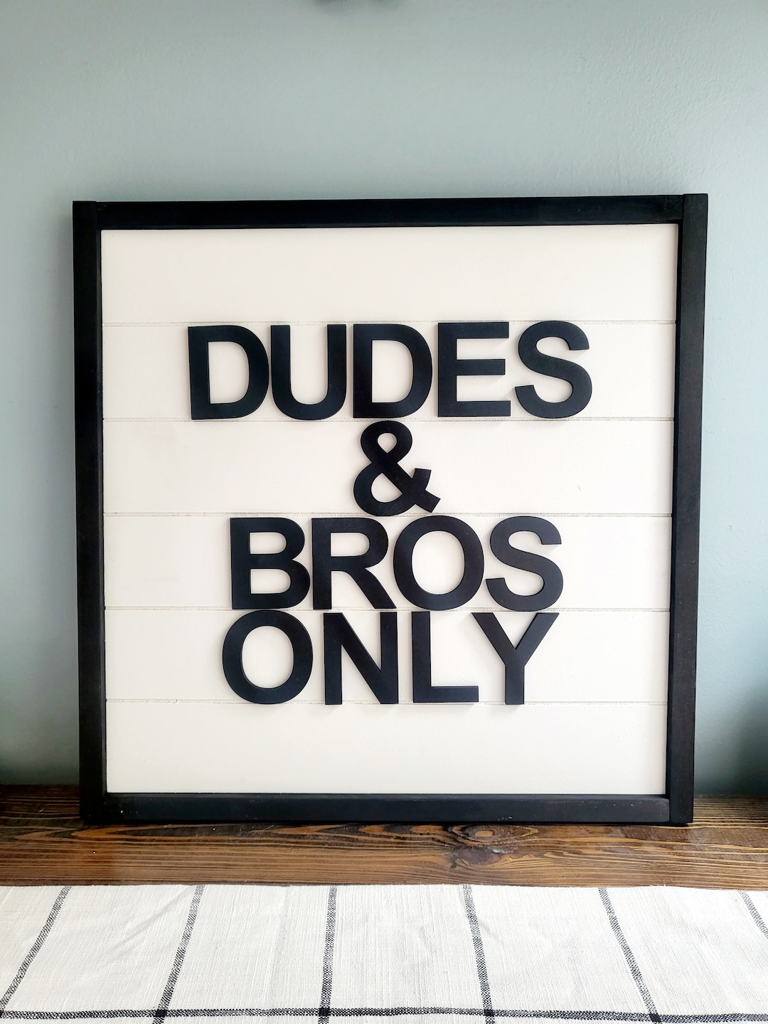 Boys Room Sign, Dudes & Bros, Playroom Sign, Game Room Sign, Playroom ...