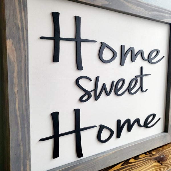 Home Sweet Home Sign - Etsy