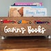Race Car Book Bin - Book Storage - Books - Toy Storage - Bookcase ...