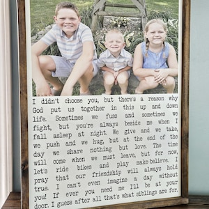 Sibling Poem Sign, Siblings Poem, Shared Room Decor, Kids, Kids Wall ...