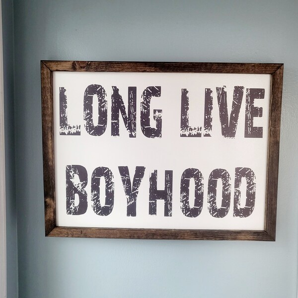 Long Live Boyhood - Etsy