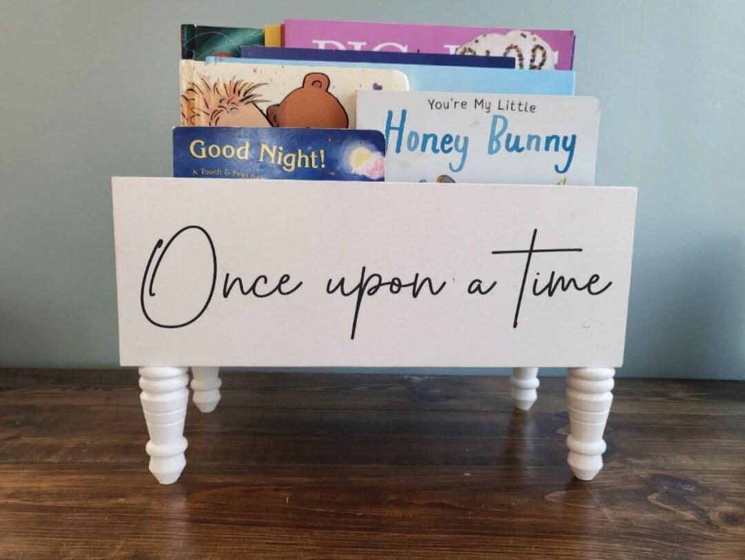 Once Upon a Time Box Book Box Book Storage Kids Books Book Caddy Kids ...