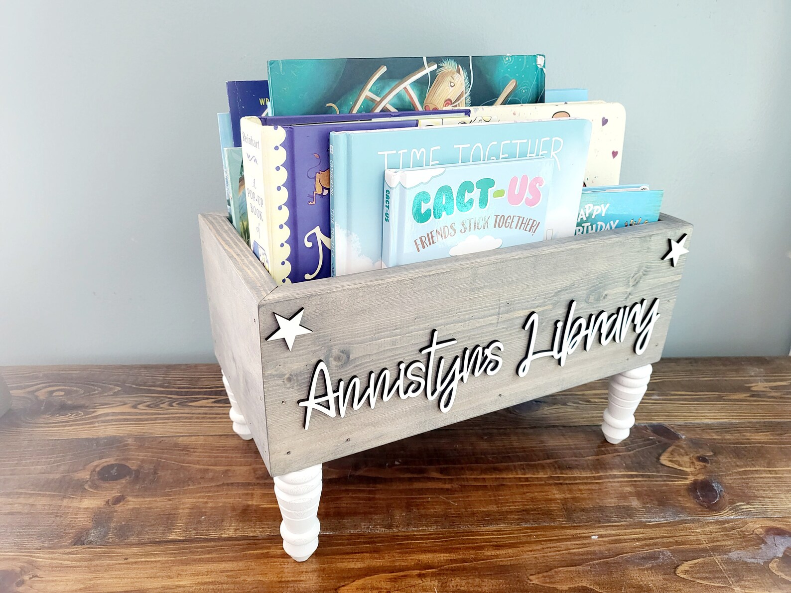 Personalized 3d Book Library Box Book Box Book Storage - Etsy