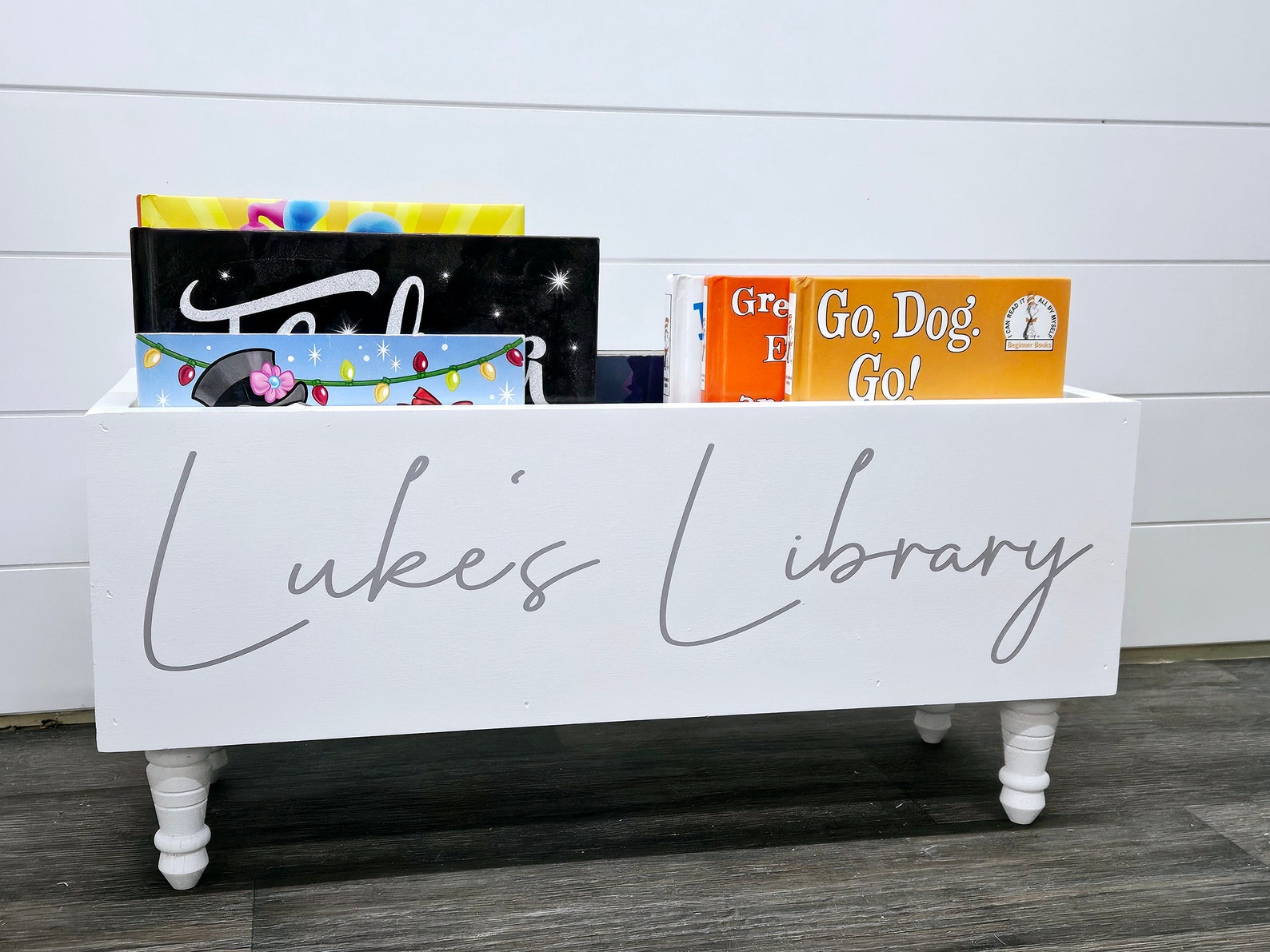 Just One More Story Book Bin Book Storage Books Toy Storage Bookcase ...