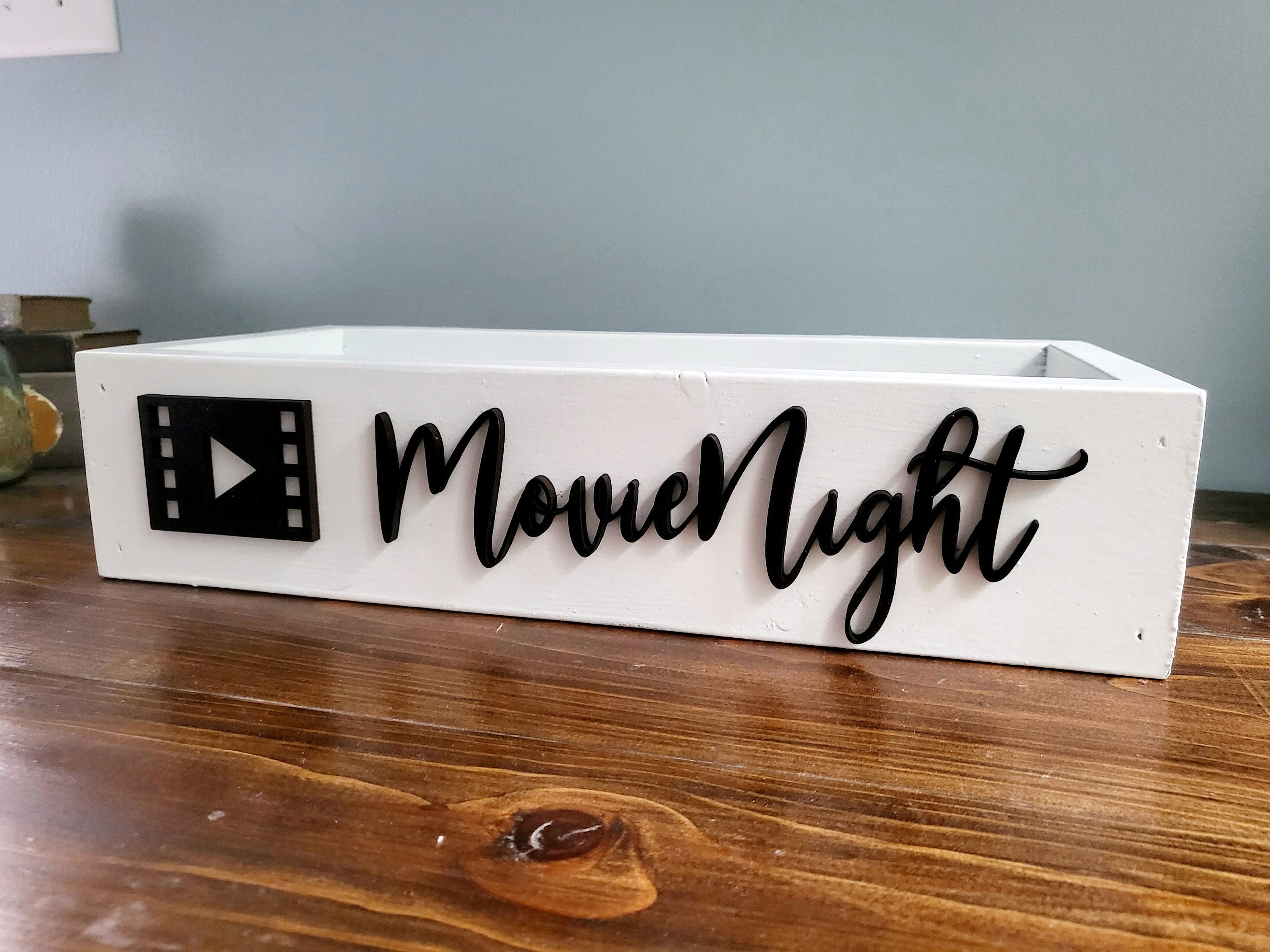 3D Movie Night Box Movie Box Candy Station Candy Bar - Etsy