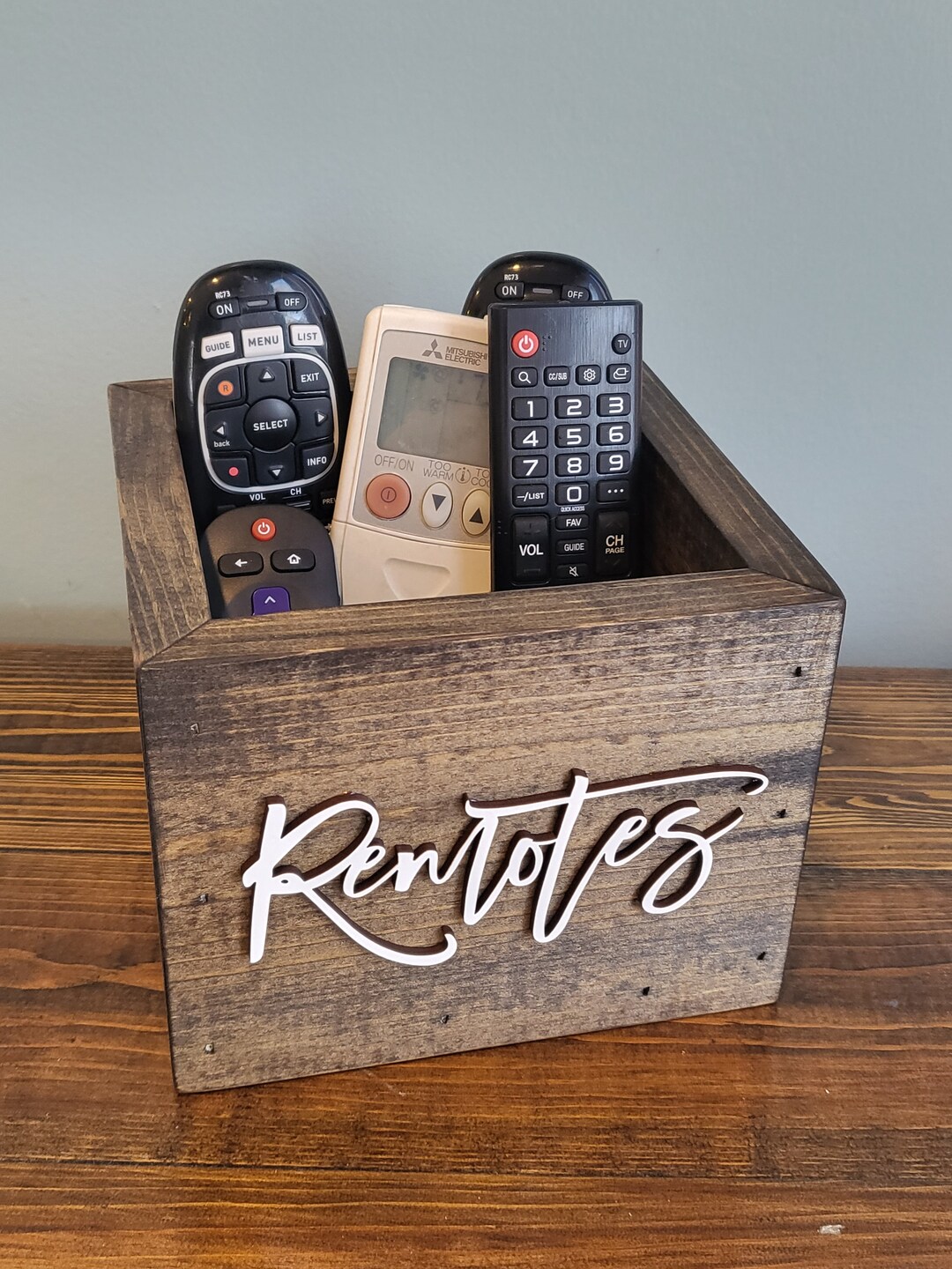 Remote Control Box | Remote Control Holder | Remote Control Caddy ...