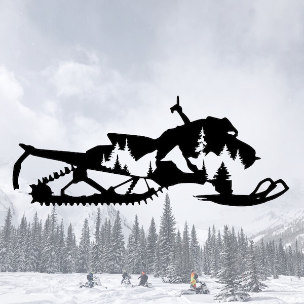 Snowmobile Wall Art - Etsy