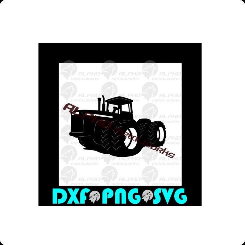 John Deere 9400 DXF and SVG Files, John Deere Four Wheel Drive Svg- Dxf ...