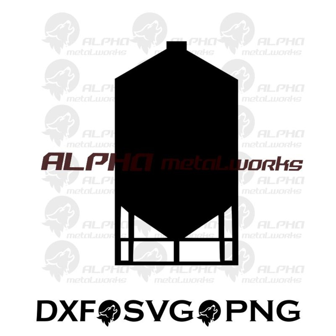 Grain Bin Dxf, Grain Bin Svg - Etsy