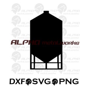 Grain Bin Dxf, Grain Bin Svg - Etsy