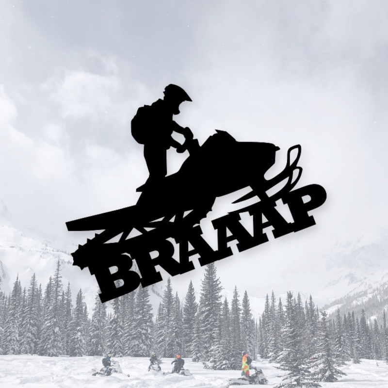 Snowmobile Wall Art - Etsy