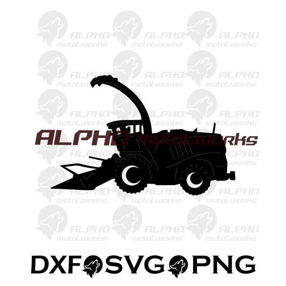 Claas Silage Harvester, Silage Harvester Dxf, Silage Chopper Svg - Etsy