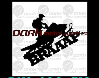 Snowmobile Dxf - Etsy