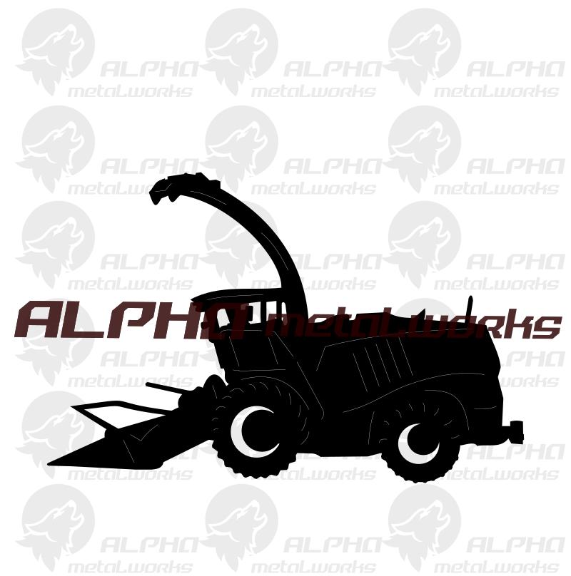 Claas Silage Harvester, Silage Harvester Dxf, Silage Chopper Svg - Etsy