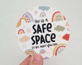 Lgbtq Safe Space - Etsy