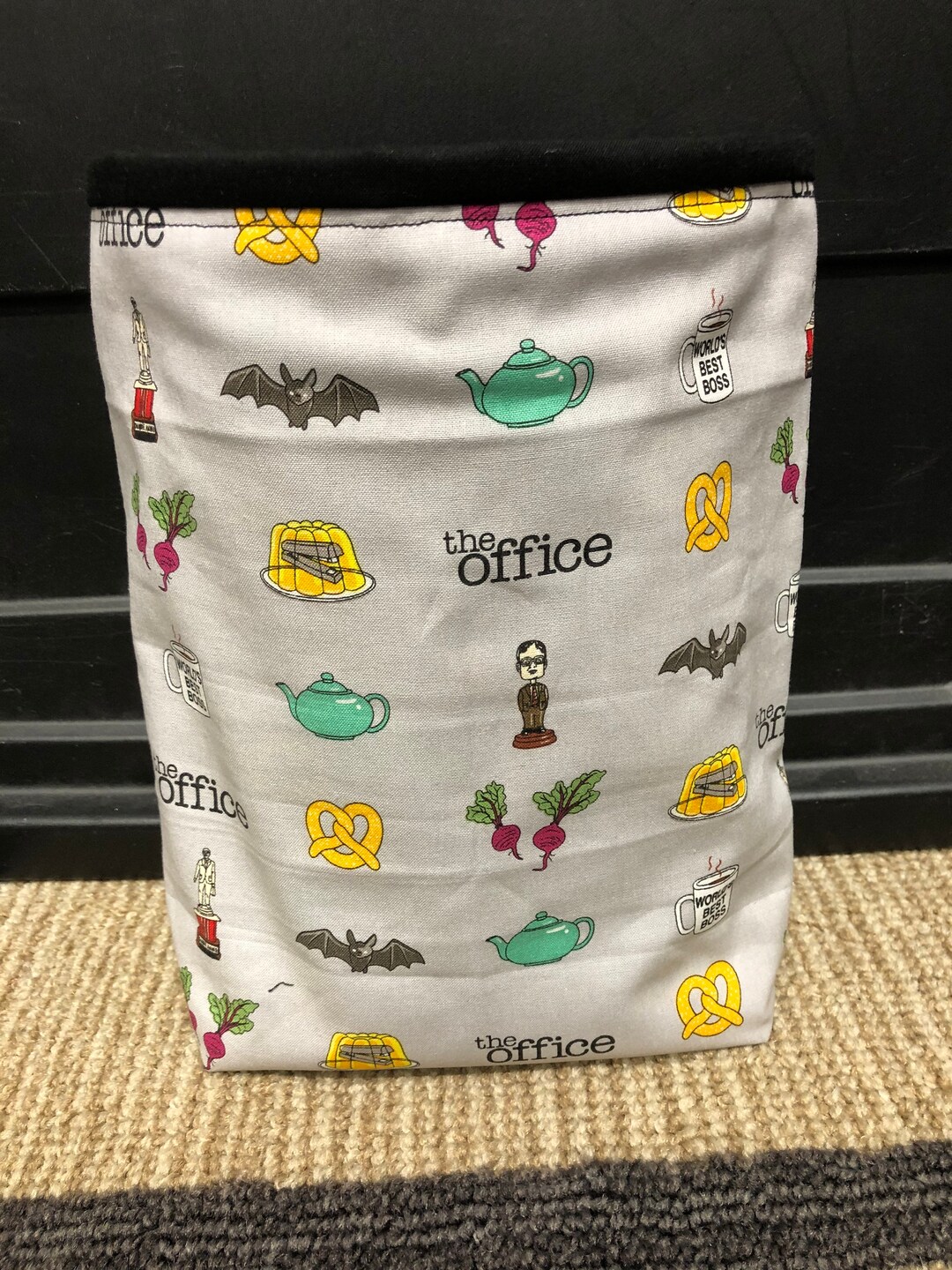 The Office - Fabric Trash Bag - Etsy