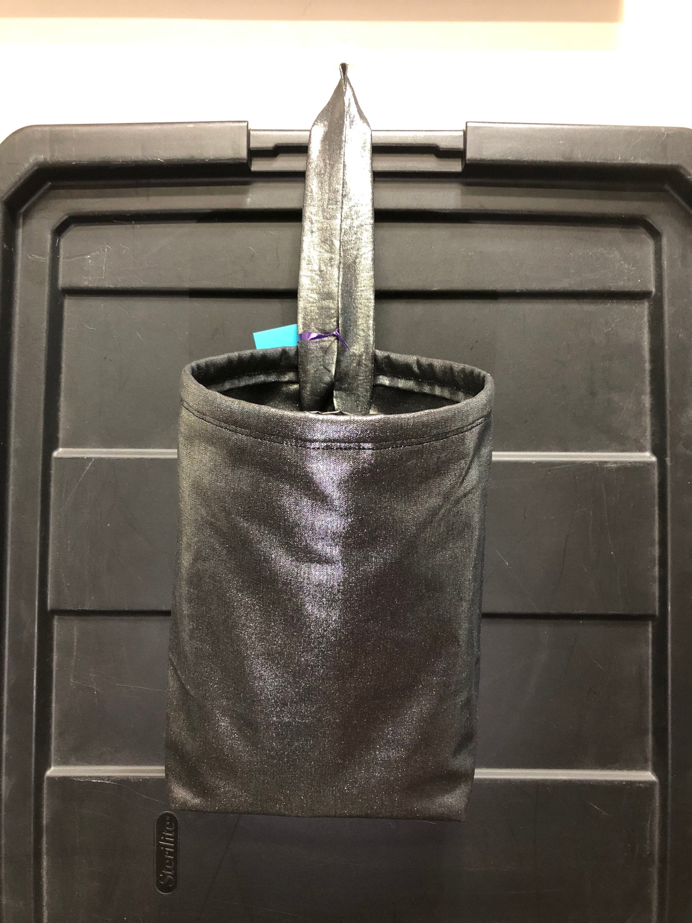 Metallic assorted Colors Fabric Trash Bag - Etsy