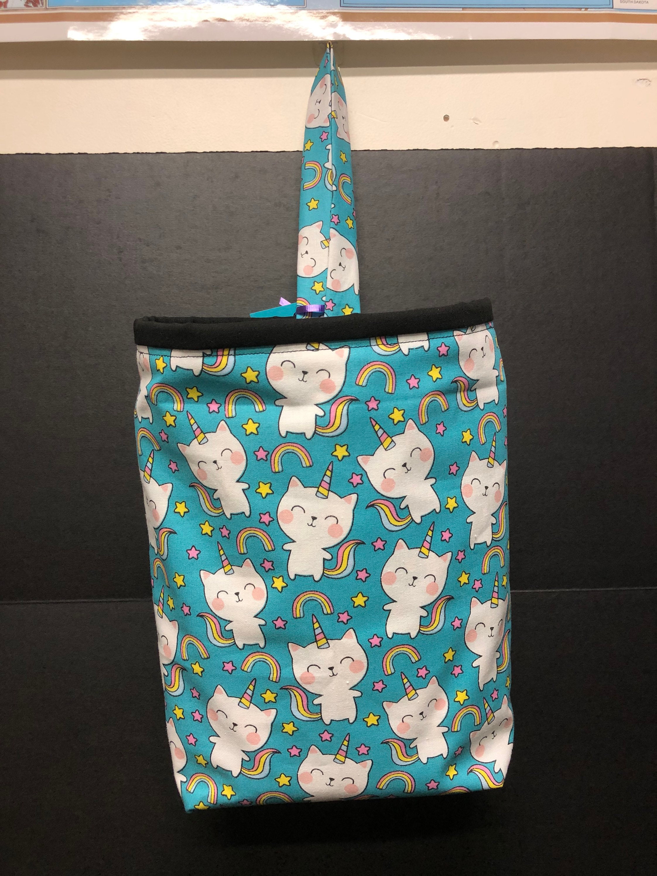 Cats assorted Designs Fabric Trash Bag - Etsy