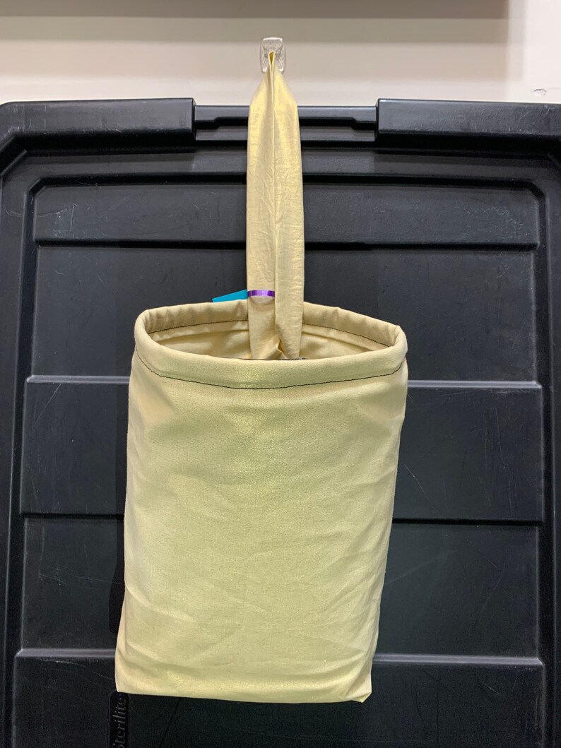 Metallic assorted Colors Fabric Trash Bag - Etsy