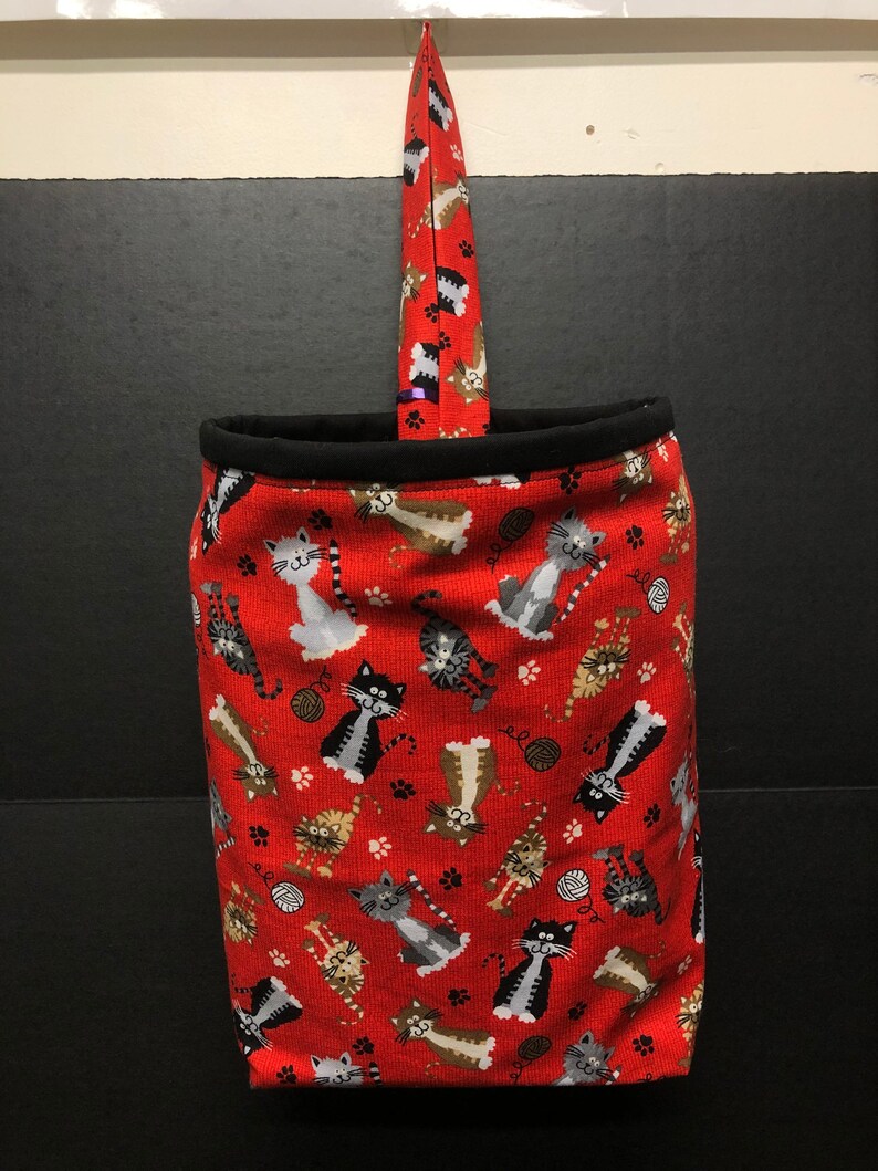 Cats assorted Designs Fabric Trash Bag - Etsy
