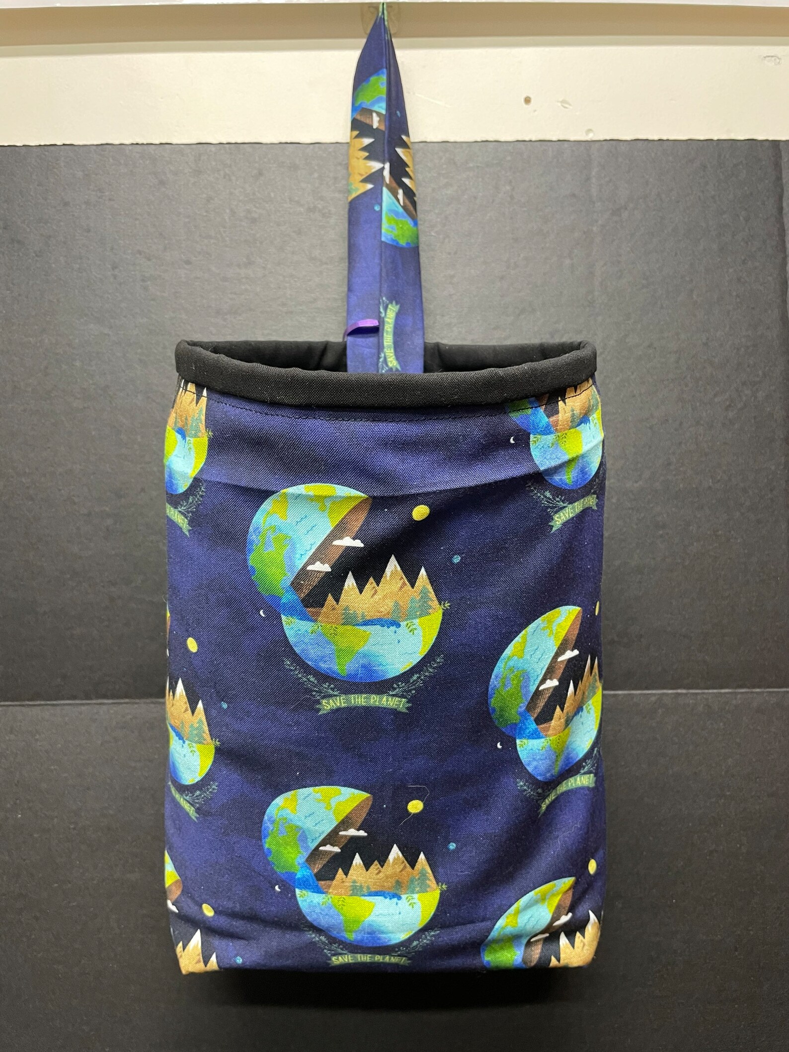 Save the Planet - Fabric Trash Bag - Etsy